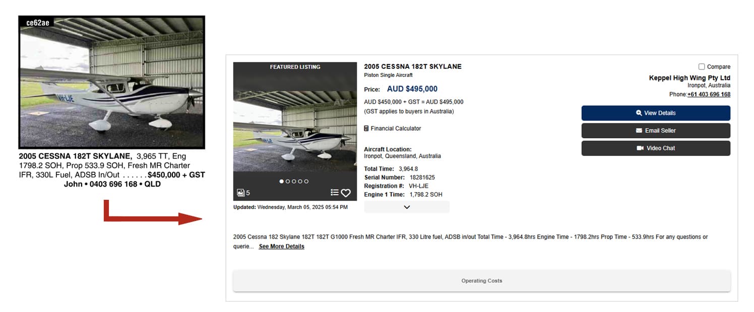 Sell Your Aircraft, Jets & Helicopters On AviationTrader.com.au
