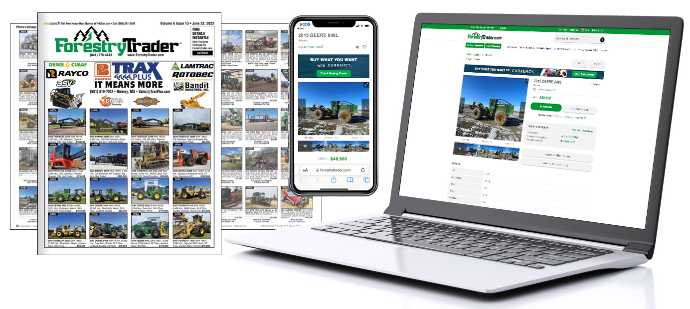 Sell Your Forestry Equipment On ForestryTrader.com
