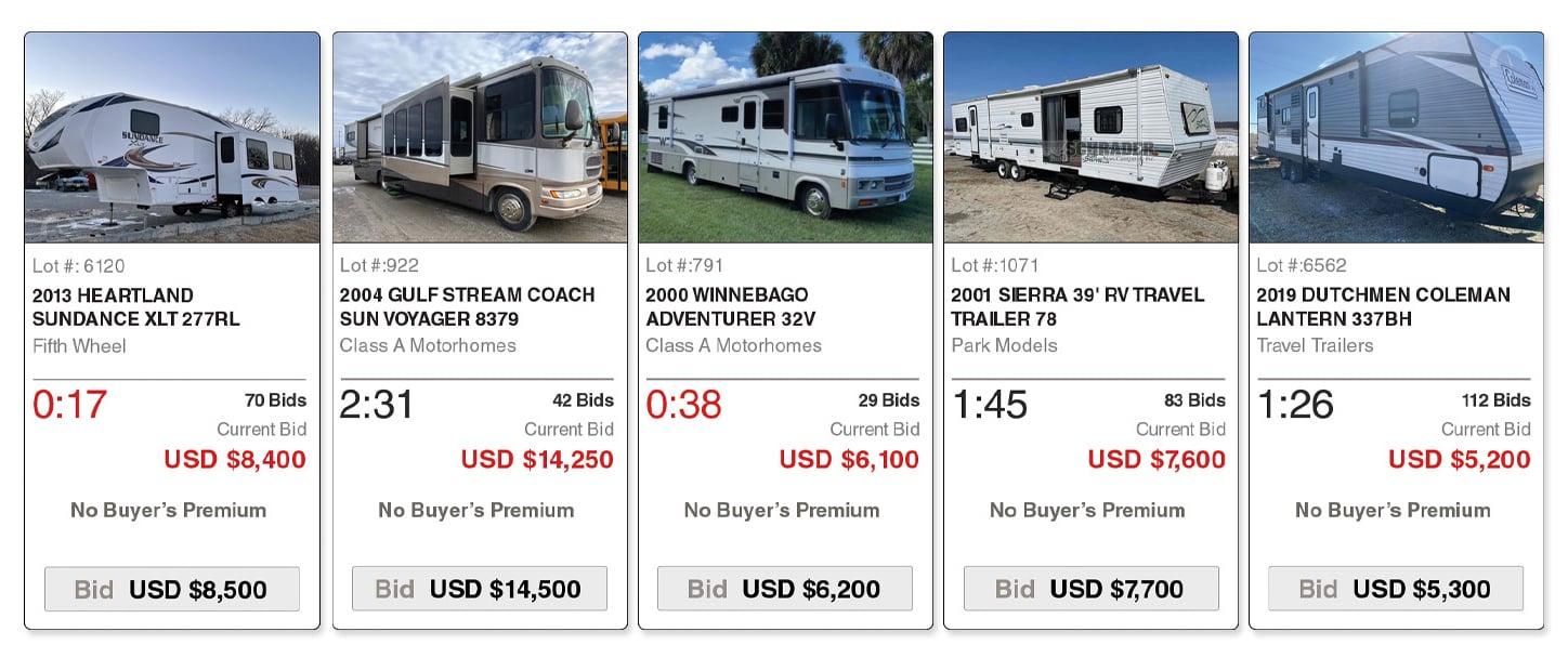 Sell Travel Trailers, Motorhomes & Other RVs On RVUniverse.com