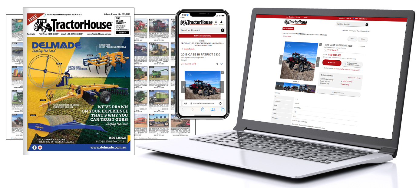 Advertise Farm Machinery Sales in Australia | TractorHouse Australia
