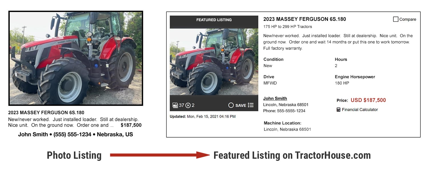 Sell Your Farm Equipment On TractorHouse.com