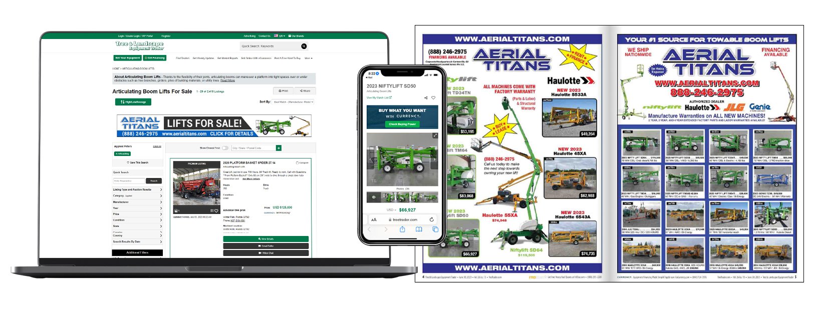 Sell Your Tree & Landscaping Equipment On TreeTrader.com