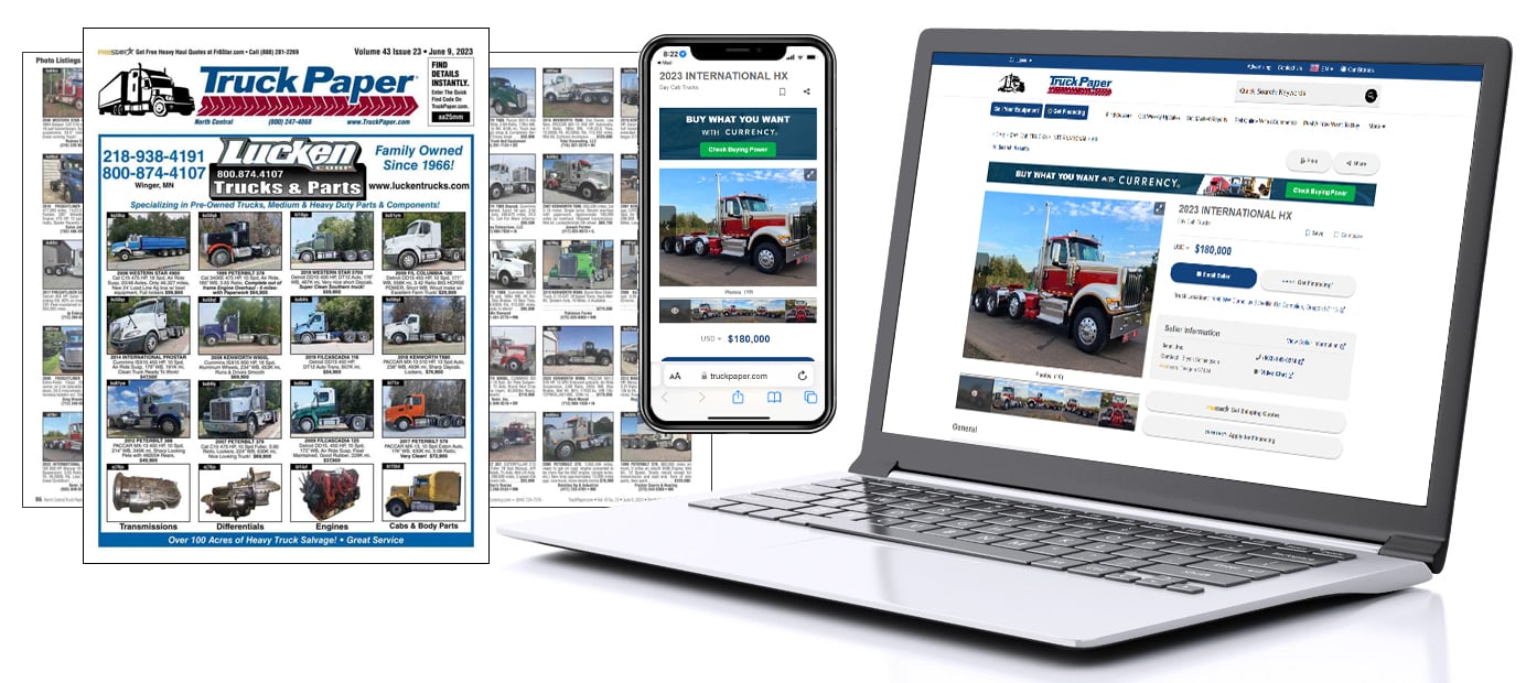 Sell Your Commercial Trucks & Trailers On TruckPaper.com