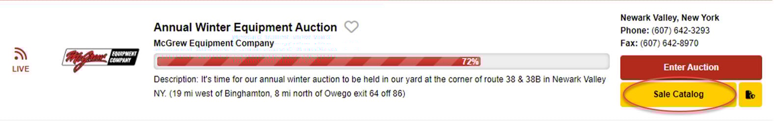 How To Bid Online - Live Auction Bidding Tips | Equipmentfacts