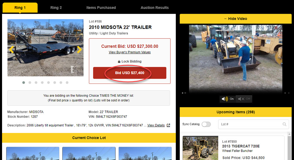 How To Bid Online - Live Auction Bidding Tips | Equipmentfacts